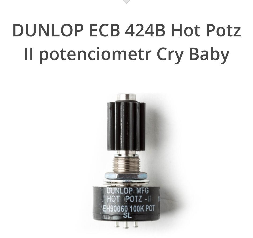 Koupím DUNLOP ECB 424B Hot Potz II potenciometr Cry Baby – koupím ...