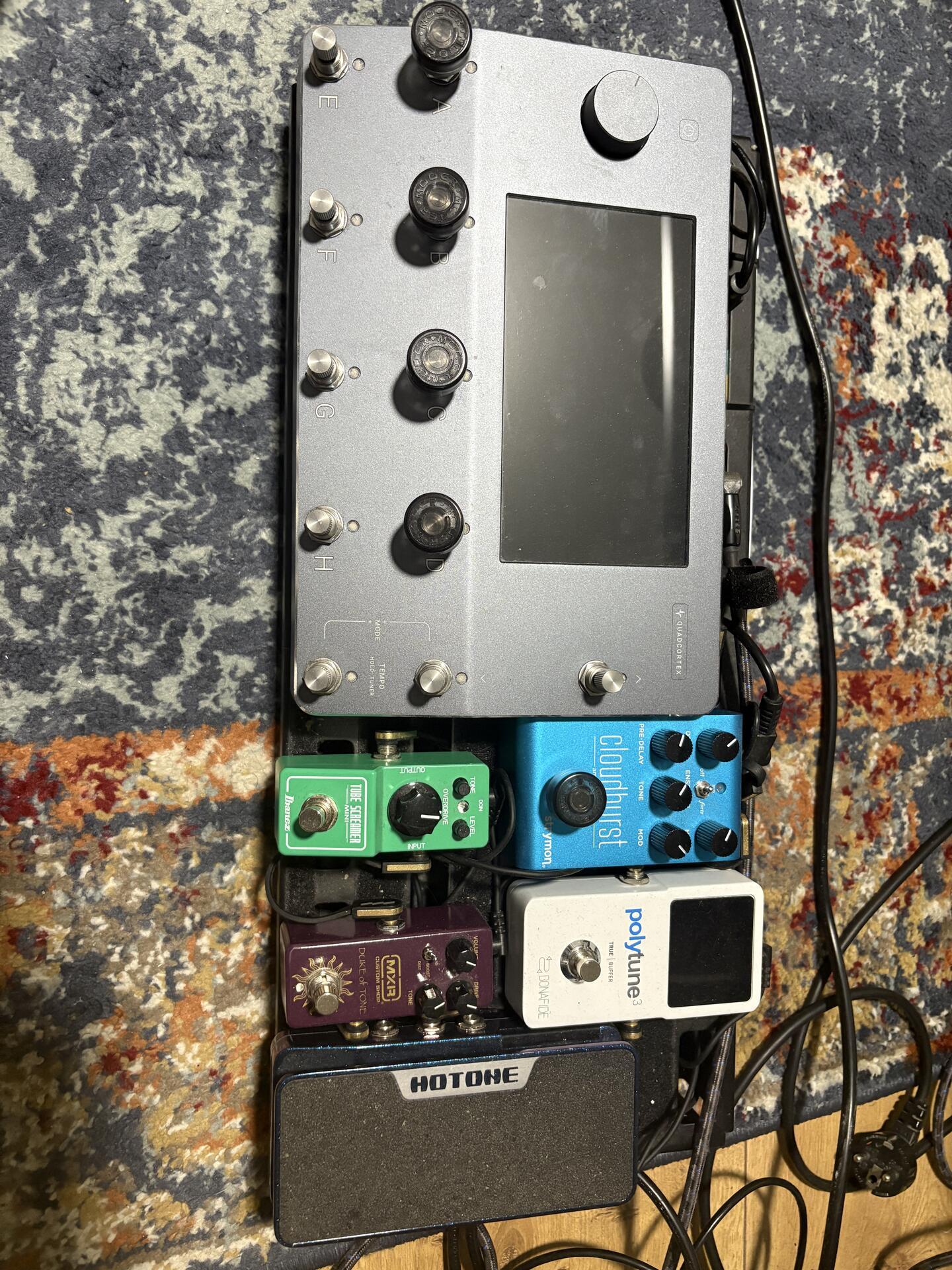 Predám Pedalboard - Quad cortex a efekty. – prodám | HudebníBazar.cz