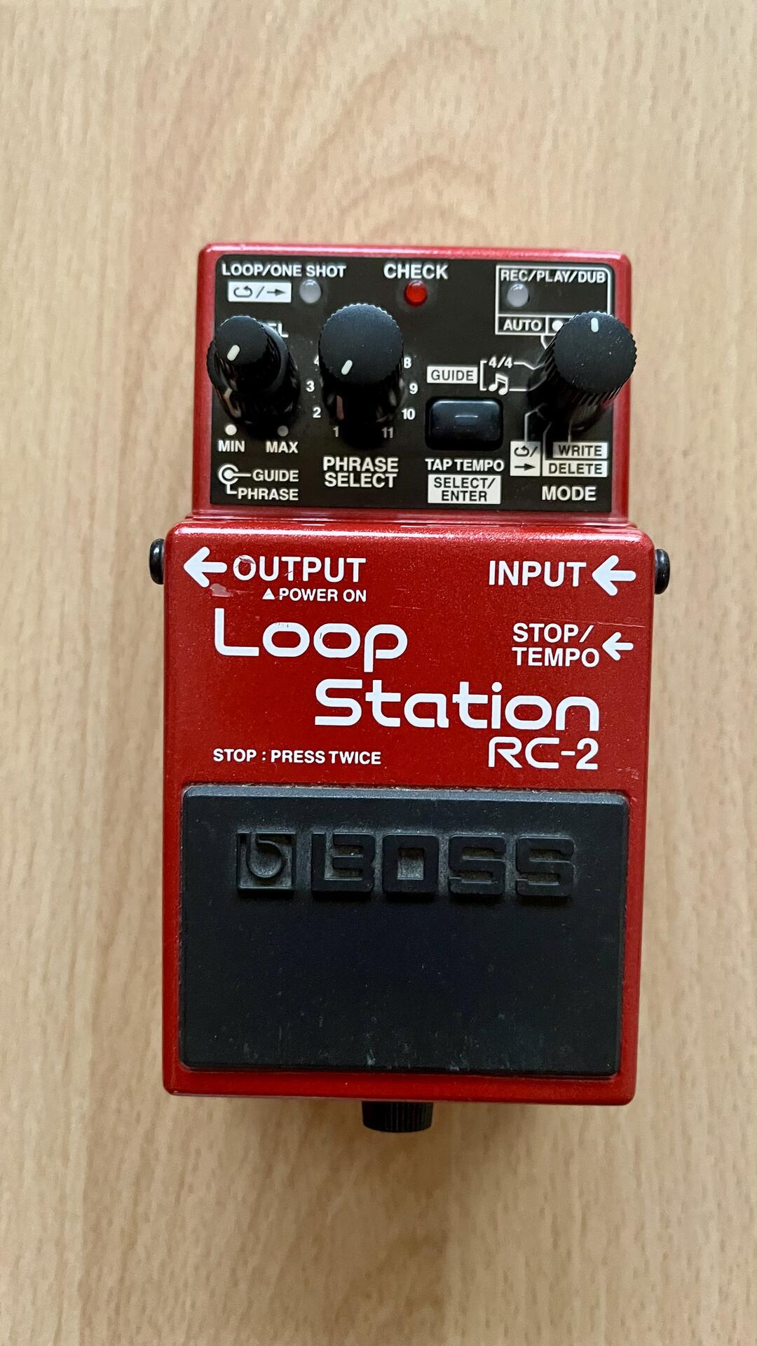 Boss RC-2 Loop Station – prodám | HudebníBazar.cz