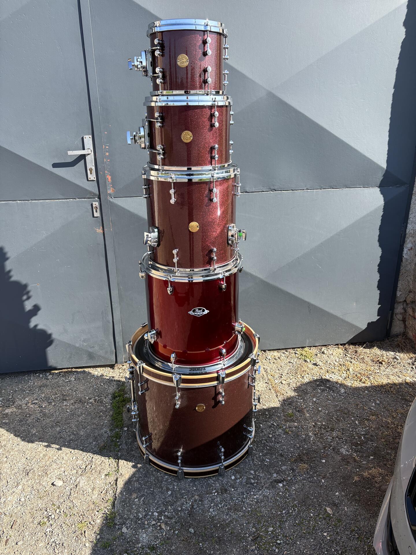 Exkluzivní set Gretsch New Classic Maple (Merlot Sparkle) + – prodám ...